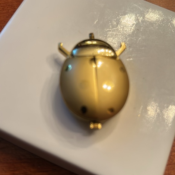 jurfrex | Accessories | Jurfrex Majestine Gold Tone Lady Bug Watch ...